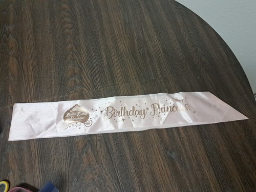 Pink Princess Disney Sash - Walt Disney World Bibbidi Bobbidi Boutique ...