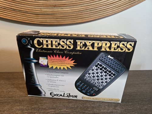 Excalibur Chess Express Electronic 72 Level Chess Computer | eBay