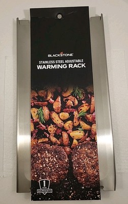 BLACKSTONE stainless steel adjustable warming rack - NEW-dishwasher ...