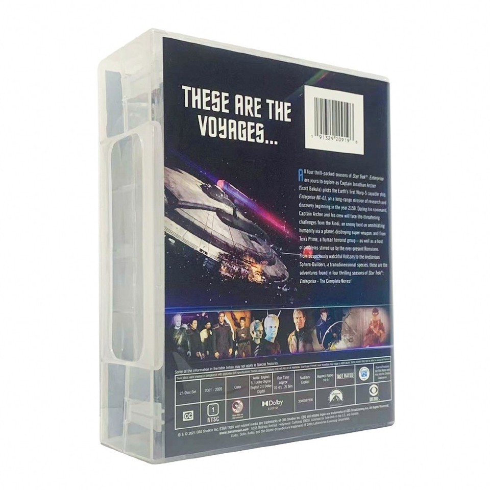 Star Trek Enterprise : The Complete TV Series Collection (DVD 27-Disc ...