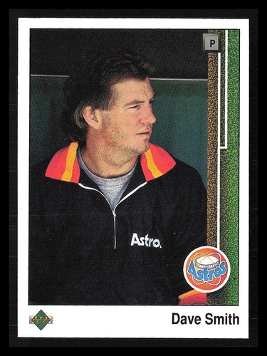 Dave Smith 1989 Upper Deck #302 Houston Astros | eBay