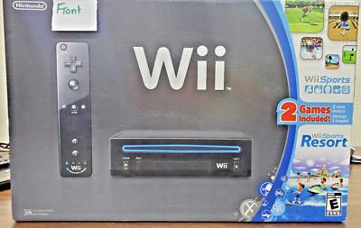Nintendo Wii Console Back
