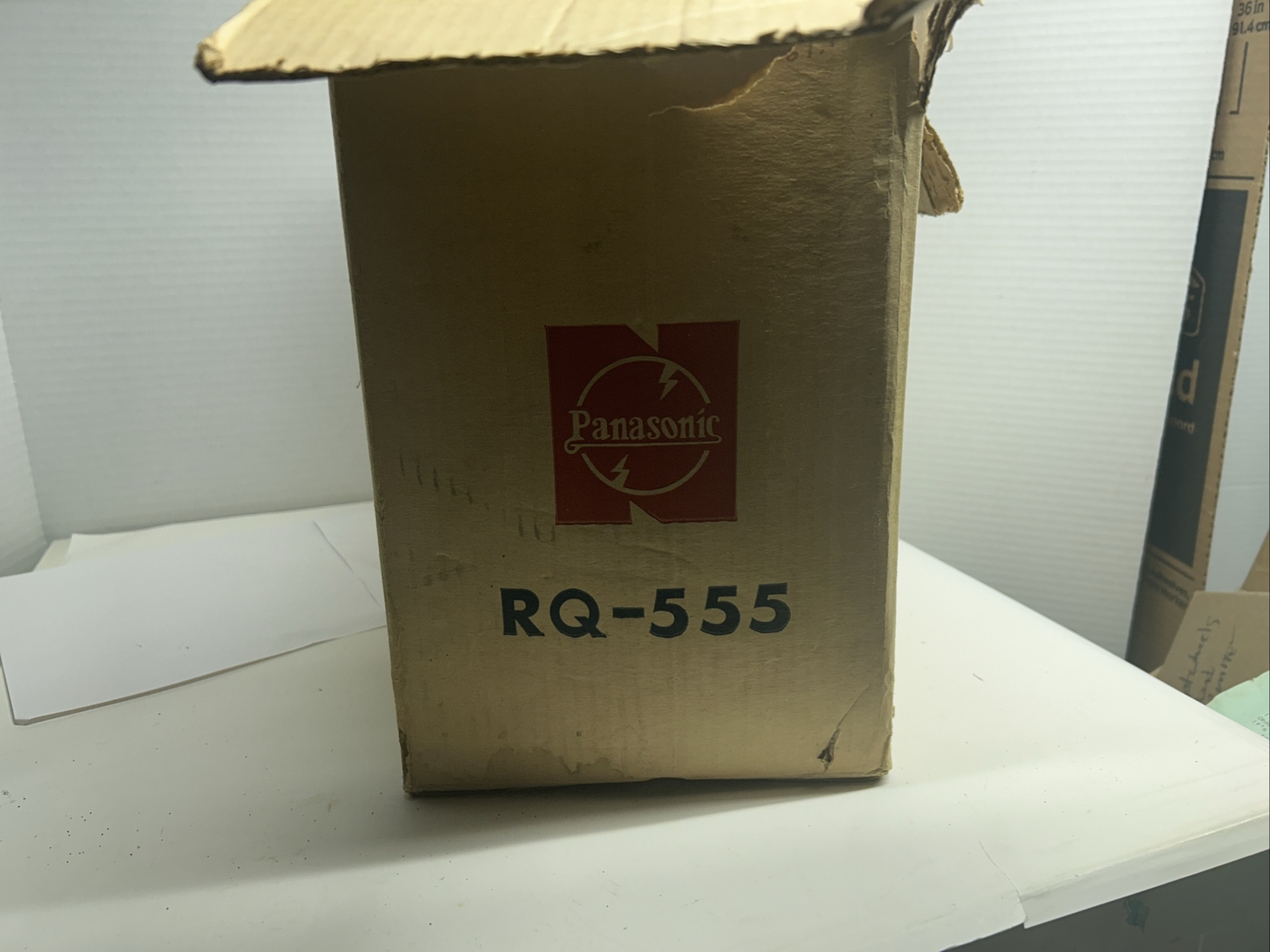 Vintage Panasonic RQ-555 Reel to Reel - Tape Recorder Works Partly NO ...