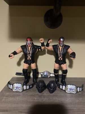 MWFP Big Rubber Guys Demolition Ax & Smash With Masks And Belts LJN WWF ...