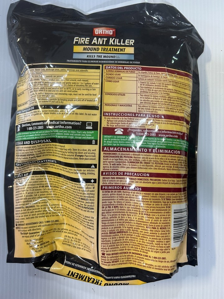 Ortho Fire Ant Killer Mound Treatment1 4 lbs. Kills the mound in 12 ...