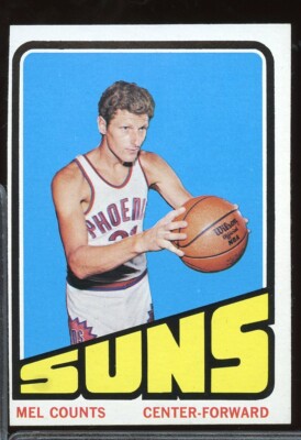 1972 Topps Basketball #67 Mel Counts | eBay