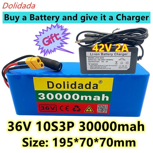 36V 30Ah Li-ion Battery Pack 500W for High-Power Electric Motorcycle ...