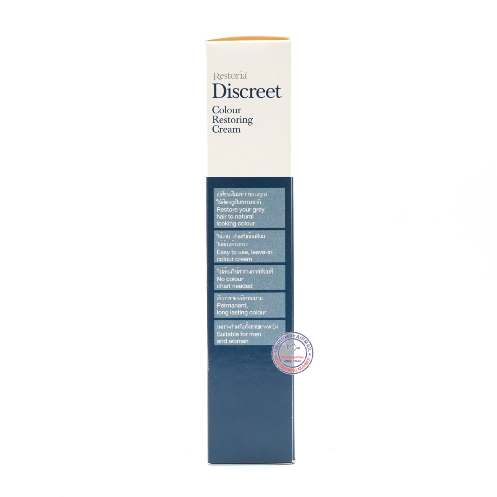 Grey Hair Covering Restoria Discreet Hair Colour Restoring Cream 250ml ...