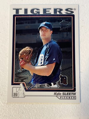 2004 Topps Chrome Kyle Sleeth #239 Rookie Auto RC | eBay