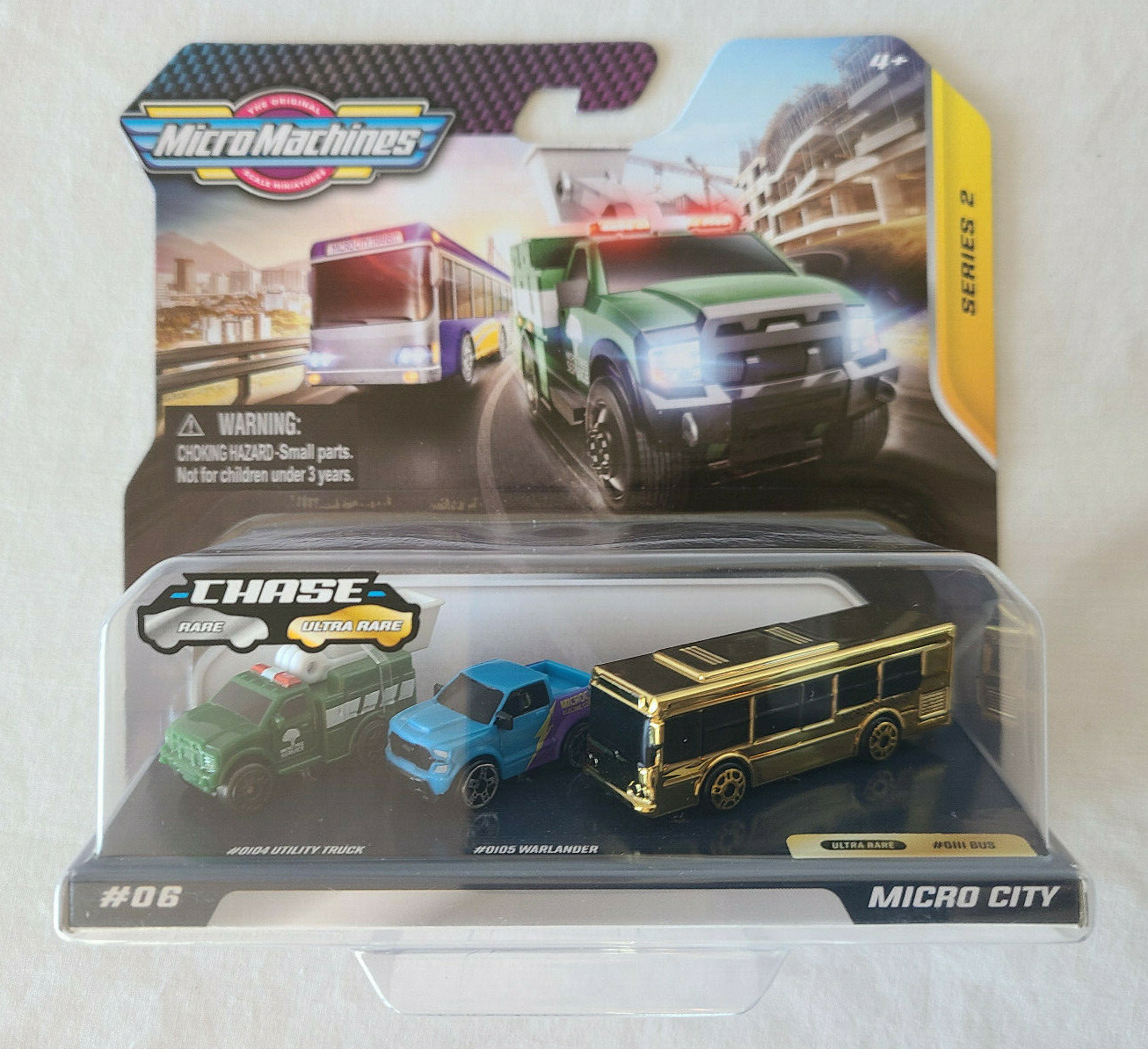 2020 MICRO MACHINES GOLD CHASE ULTRA RARE SERIES 2 #06 MICRO CITY VHTF ...
