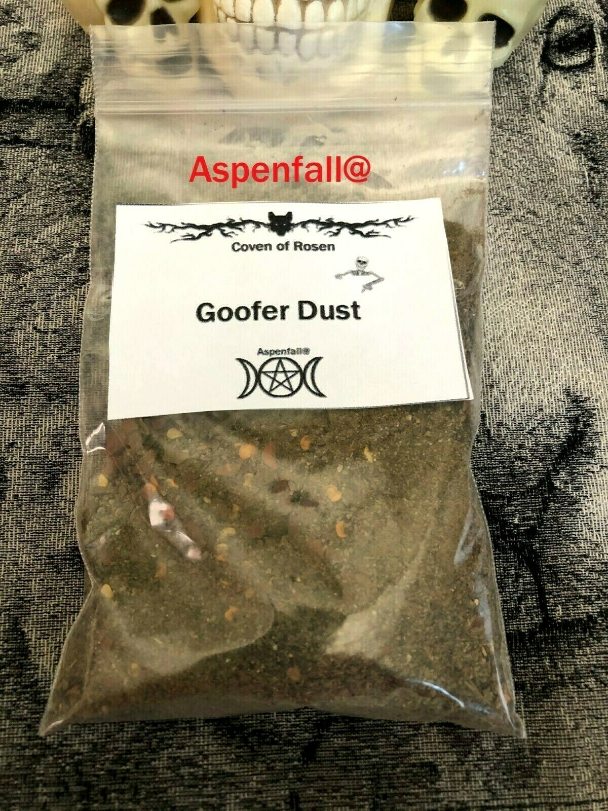 3 oz Goofer Dust Powder, Witchcraft Voodoo Hoodoo Santeria ~ Hexing ...