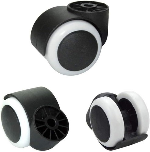 5-Pack Swivel Casters Stemless Furniture Casters Office Chair Casters ...