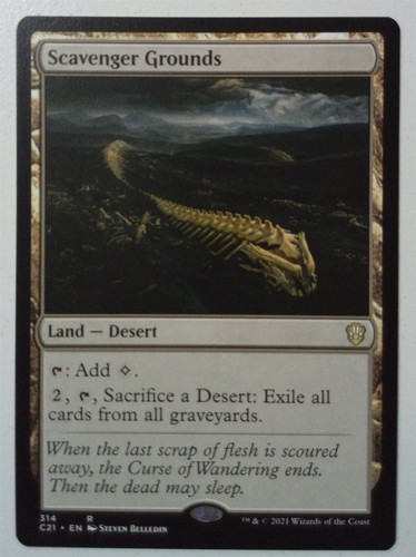 Scavenger Grounds *Rare* Magic MtG x1 Commander 2021 | eBay