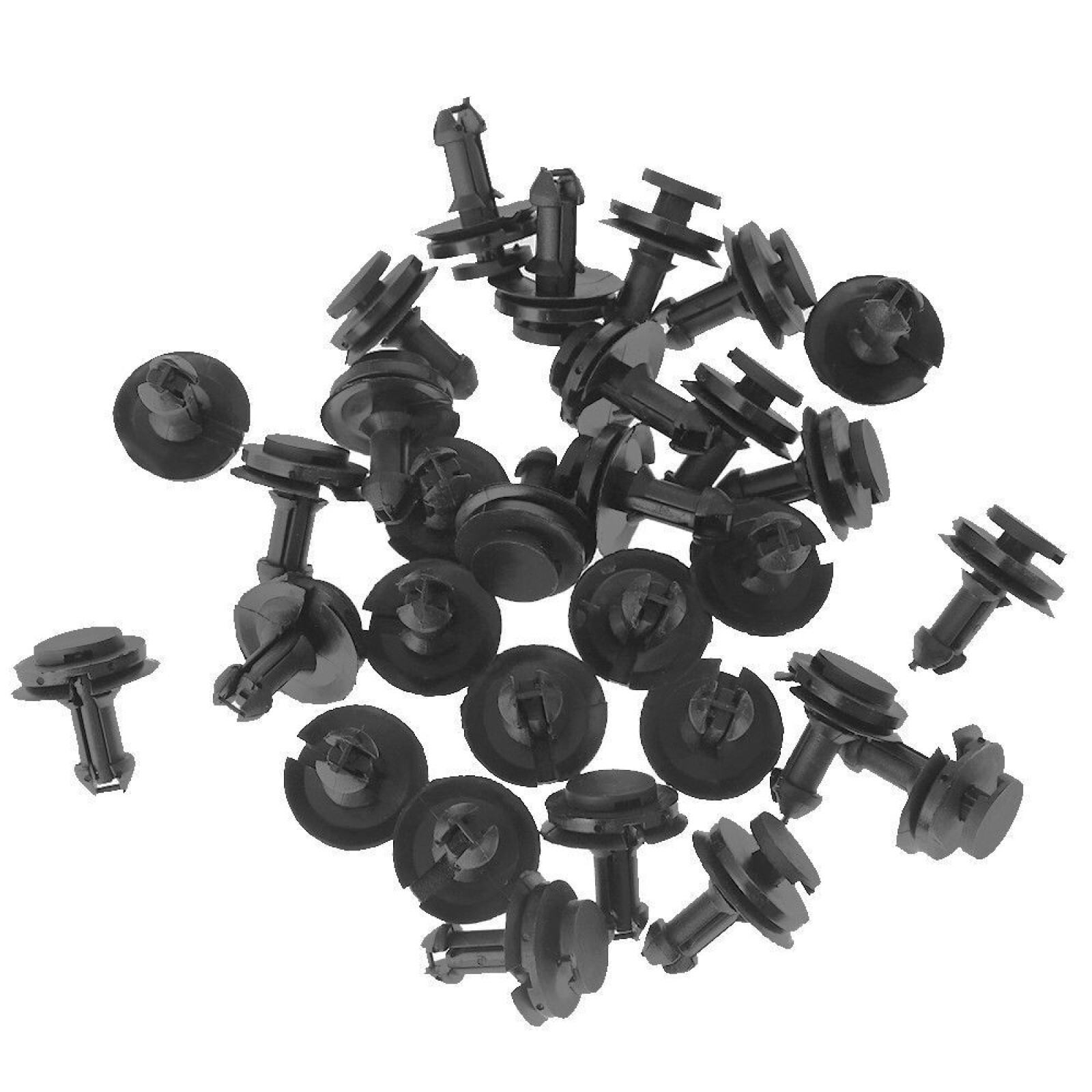 30 Air Dam Deflector Valance Front Bumper Clips For Chevy Silverado ...