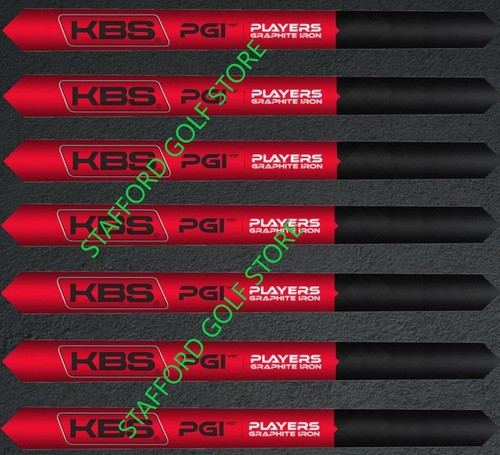 KBS PGI Graphite Steel Iron Golf Shafts .370 Parallel Tip 60g R-Flex ...