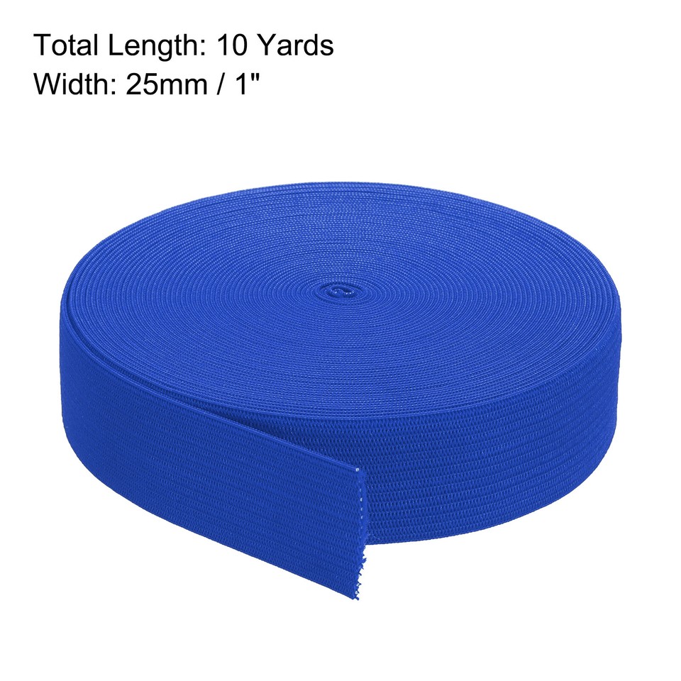 Elastic Bands for Sewing 1" 10 Yard Light Blue Knit Elastic Spool | eBay