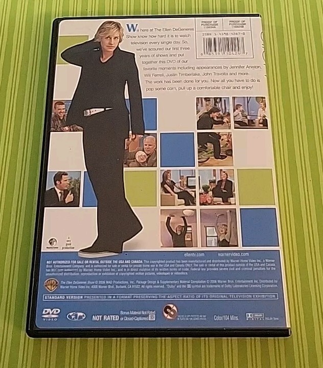 Ellen The Ellen DeGeneres Show Dvd-licious! {2-disc Collection} DVD 📀 ...