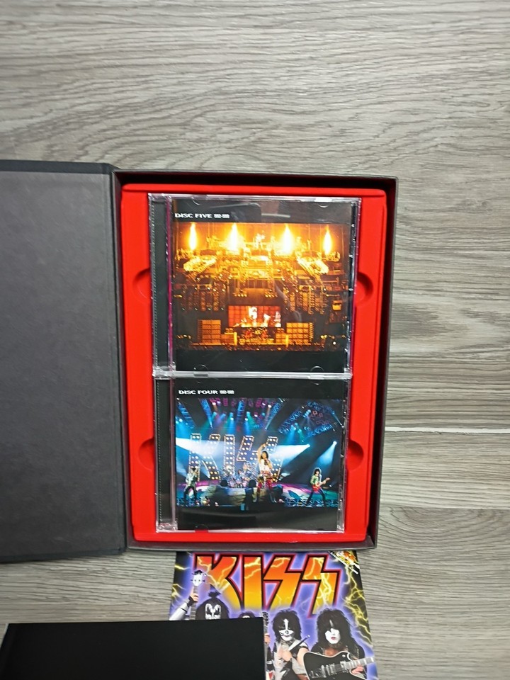 KISS THE DEFINITIVE COLLECTION 5 CD BOX SET W/ BOOK 2001 GENE SIMMONS ...