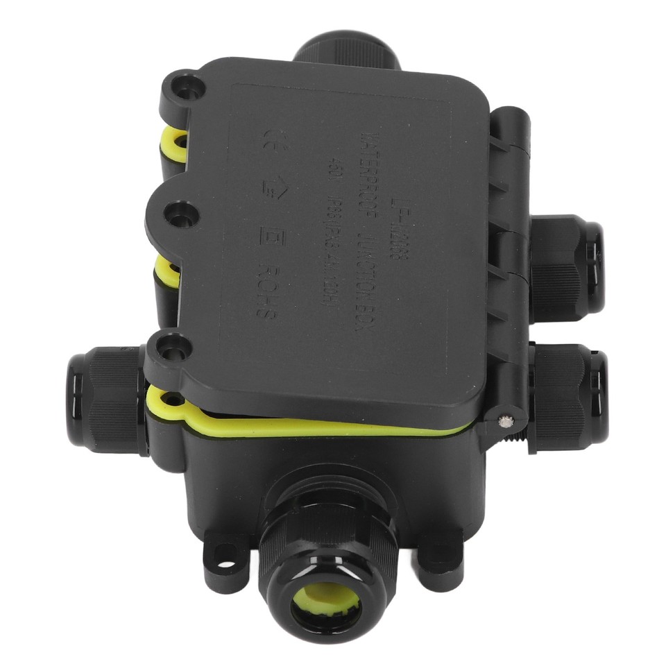 5 Way Junction Box Plastic Casing IP68 Water Resistant External ...