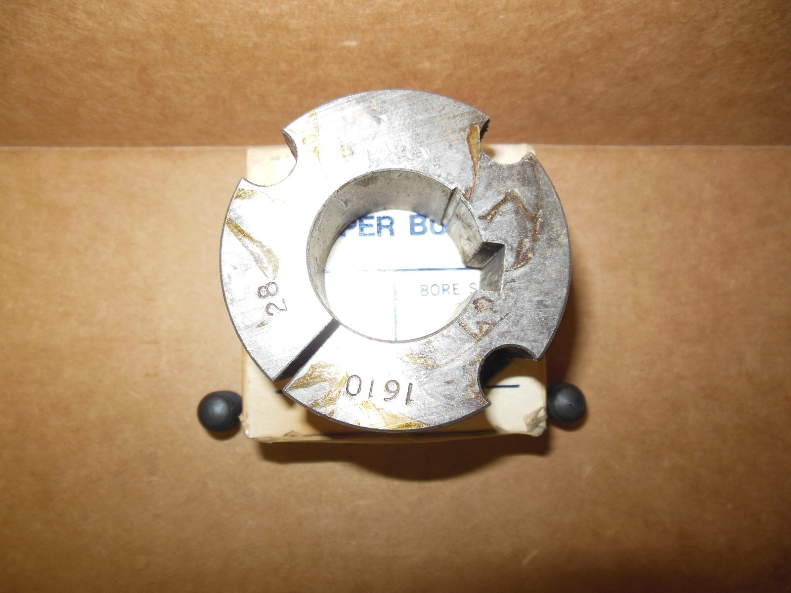 NEW NO NAME TAPER LOCK KEYED BORE BUSHING 1610 28MM 161028MM | eBay