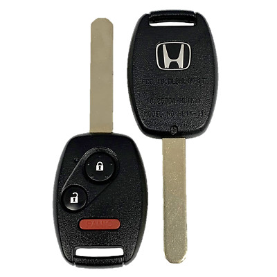 OEM HONDA Keyless Entry Remote Key Fob UNCUT 3 Button For Honda MLBHLIK ...