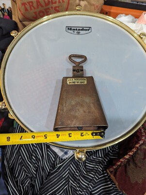 JCR Small Mambo Cowbell. Vintage handmade steel instrument. | eBay
