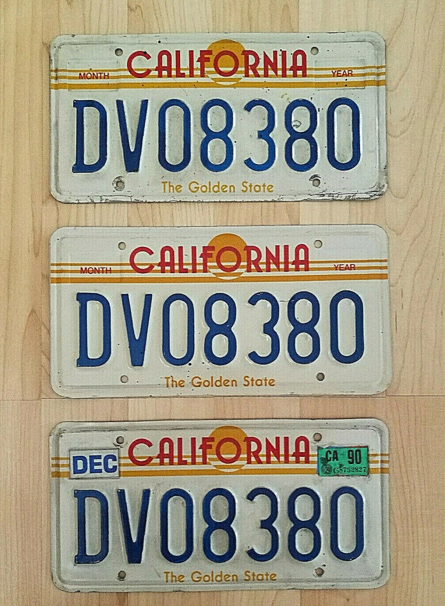 California Disabled License Plate