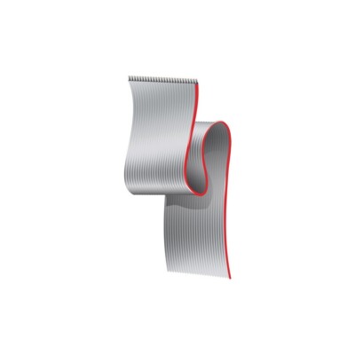 250' 9L28016 28 AWG 16 Conductor Tinned Copper Flat Ribbon Cable Gray ...