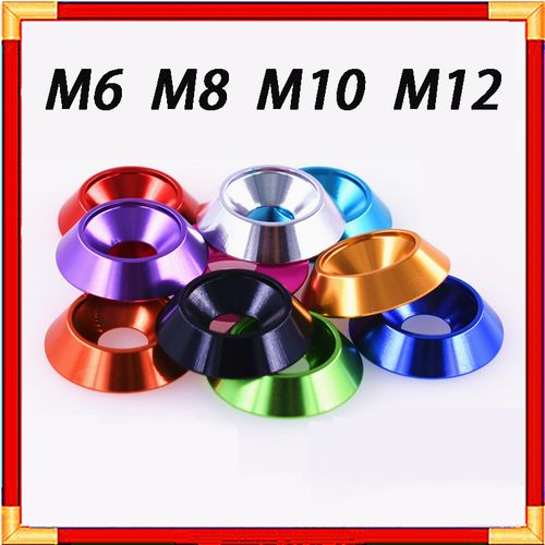 Rosetten Zierscheiben M6 M8 M10 M12 Aluminium Unterlegscheiben für ...