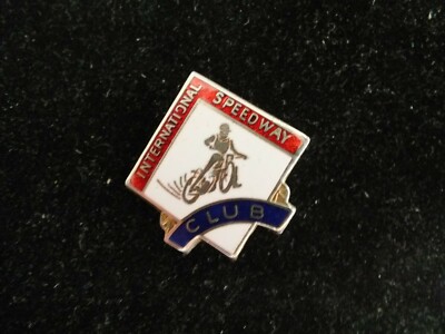 International Speedway Club Enamel Badge | eBay UK