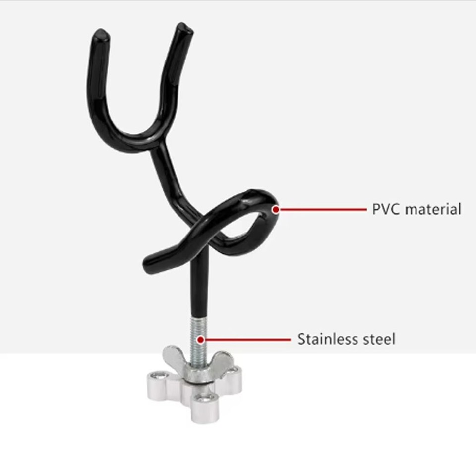 4X Sure Grip Steel 25 Degree Angle Rod Holder for Fishing Boat Rod Pod ...