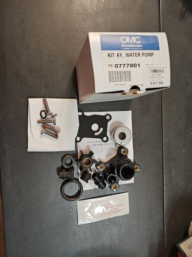 NEW Evinrude Johnson OMC 777801 0777801 Water Pump Kit OEM | eBay
