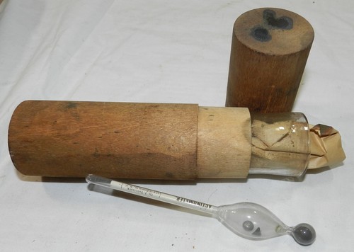 Vintage Glass Actinometer by Ch. J. Tagliabue with wood + glass case | eBay