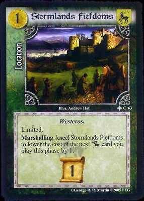 Stormlands Fiefdoms - Winter Edition - A Game of Thrones CCG | eBay