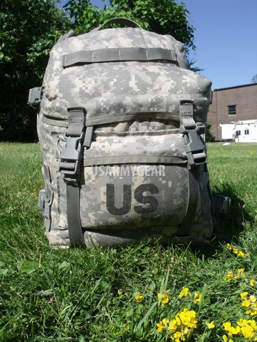 US Army Military Issue Digital ACU Assault 3 Days Molle Back Pack Ruck ...