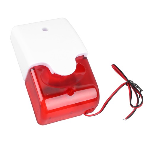 Wired Alarm Strobe Flashing Light 220V Horn Flash Sound Siren For Home ...