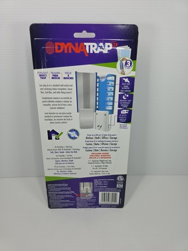 DynaTrap DT3019Q-1003S Flylight Insect Trap with 2 AC Outlets, 1 UV ...