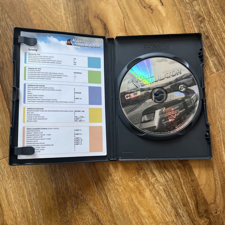 EA Classics Rail Simulator for PC 2007 Train Simulation Game | eBay UK