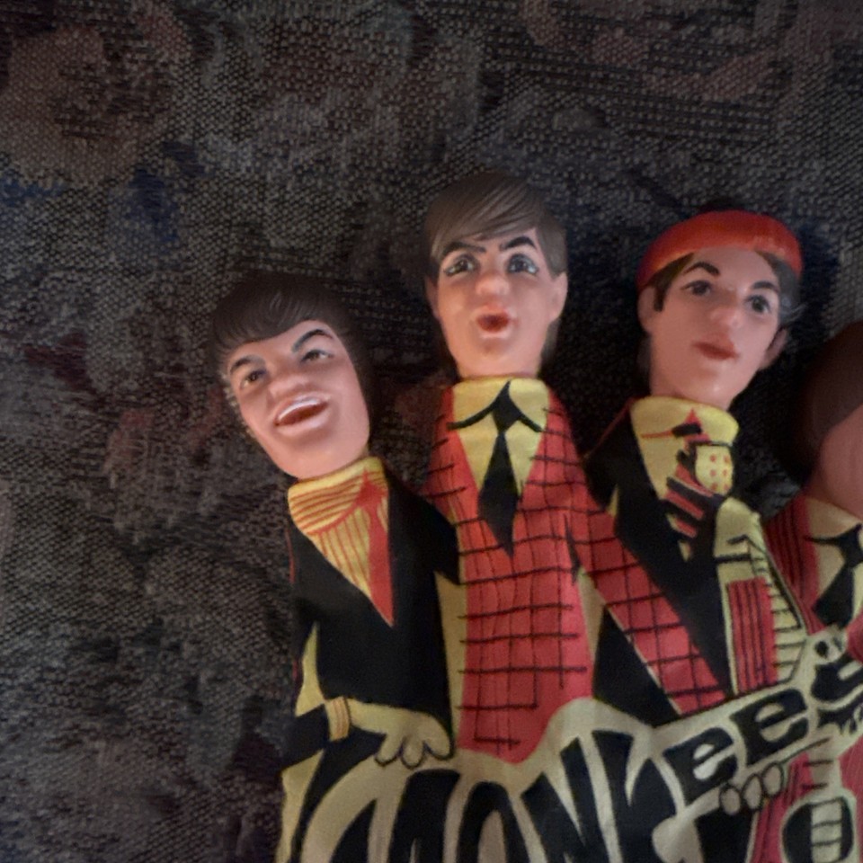 1966 Monkee’s Hand puppet Pull String Talker By Mattel Restored To Talk ...