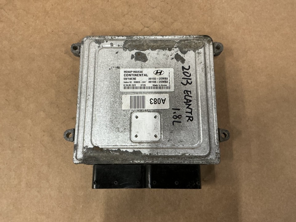 11-13 HYUNDAI ELANTRA 1.8L ENGINE COMPUTER CONTROL UNIT ECU ECM OEM ...