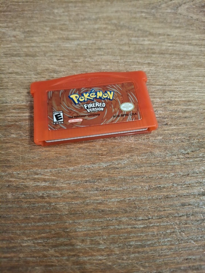 Pokémon Fire Red Nintendo Game Boy Advance Authentic | eBay