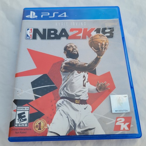 NBA 2K18 Sony Playstation 4 PS4 2017 Basketball Video Game Disc and ...