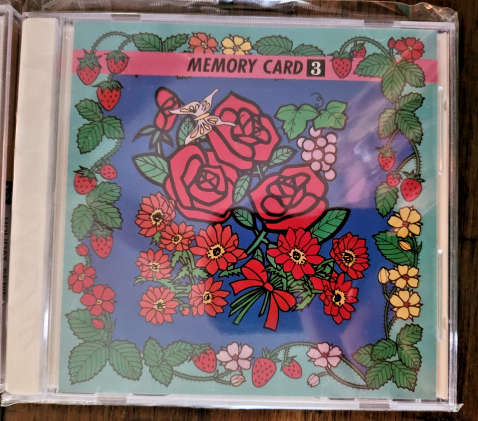 Memory Craft 8000 Janome New Home 5 Memory Cards 3 Sealed 2 Opened Hoop ...