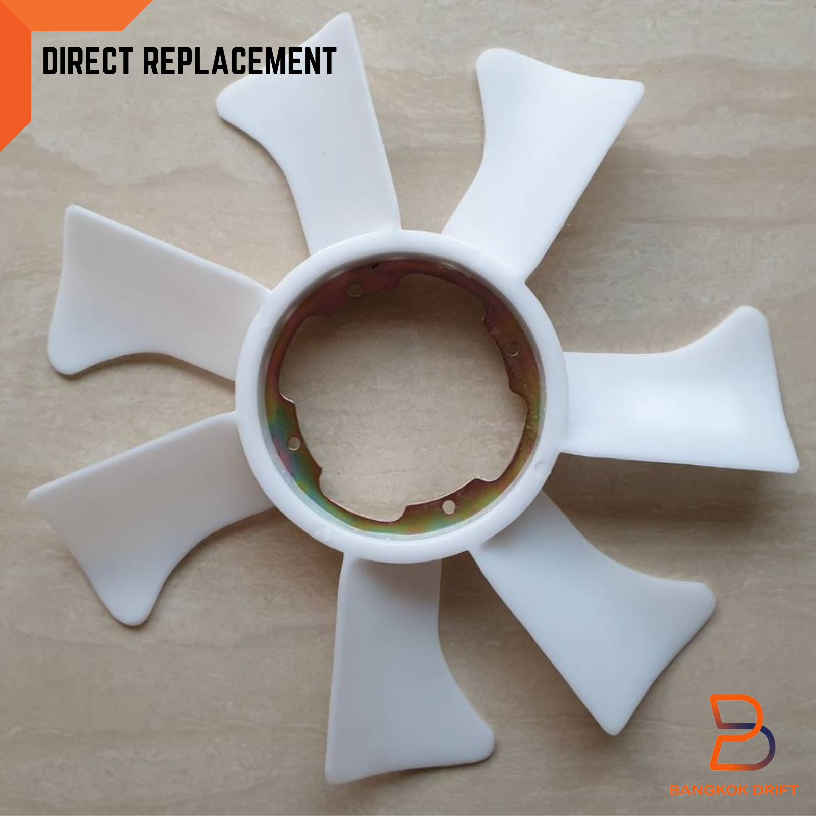 Radiator Cooling Fan Blade For Nissan Navara Pickup D22 TD27 21060 ...