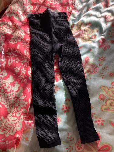 Bioflect® Compression Leggings Bioactive Raised Massaging Knit - black ...