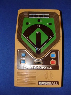 Mattel Electronics Vintage Baseball Handheld Video Game | eBay