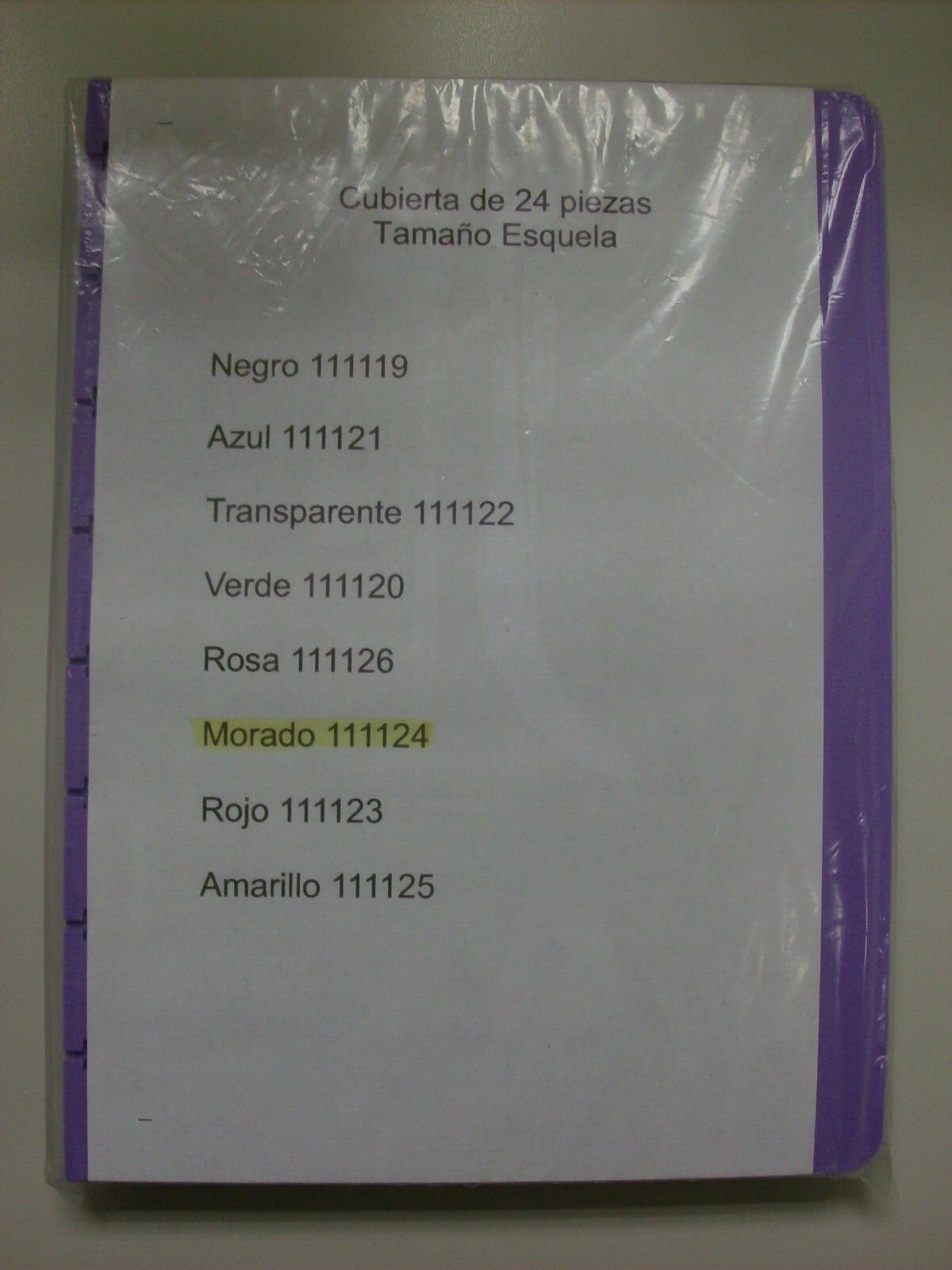 Arc Rollabind Purple Plastic 5 X 8 Notebook Cover and Back | eBay