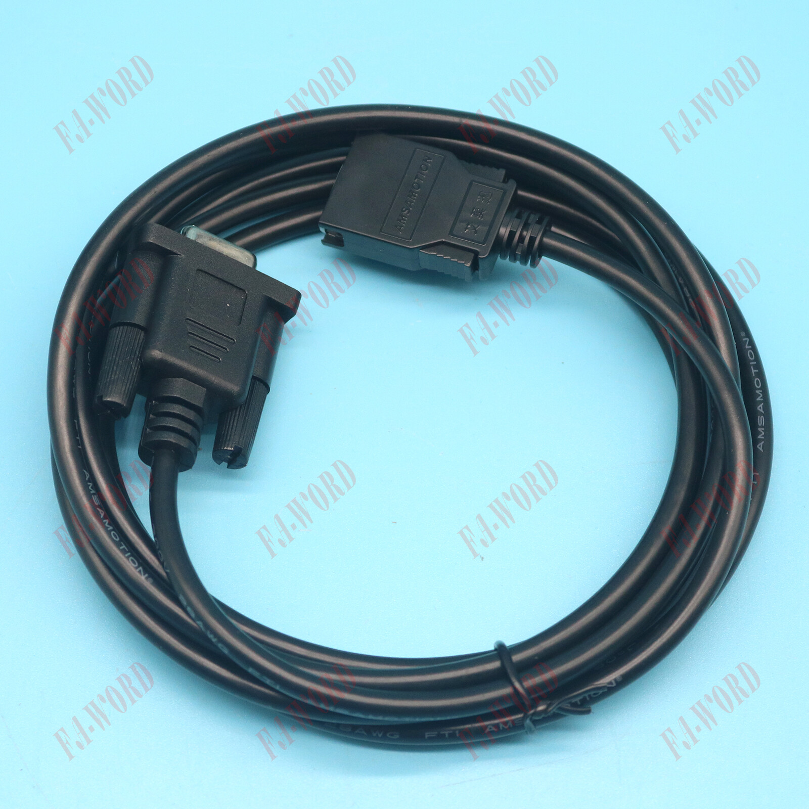 New For Omron PLC Programming Cable CS1W-CN226 RS232 CS CJ CQM1H Spot ...