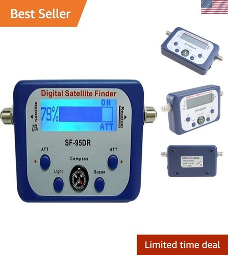 Digital Satellite Signal Meter with LCD Display & Buzzer - Perfect for ...