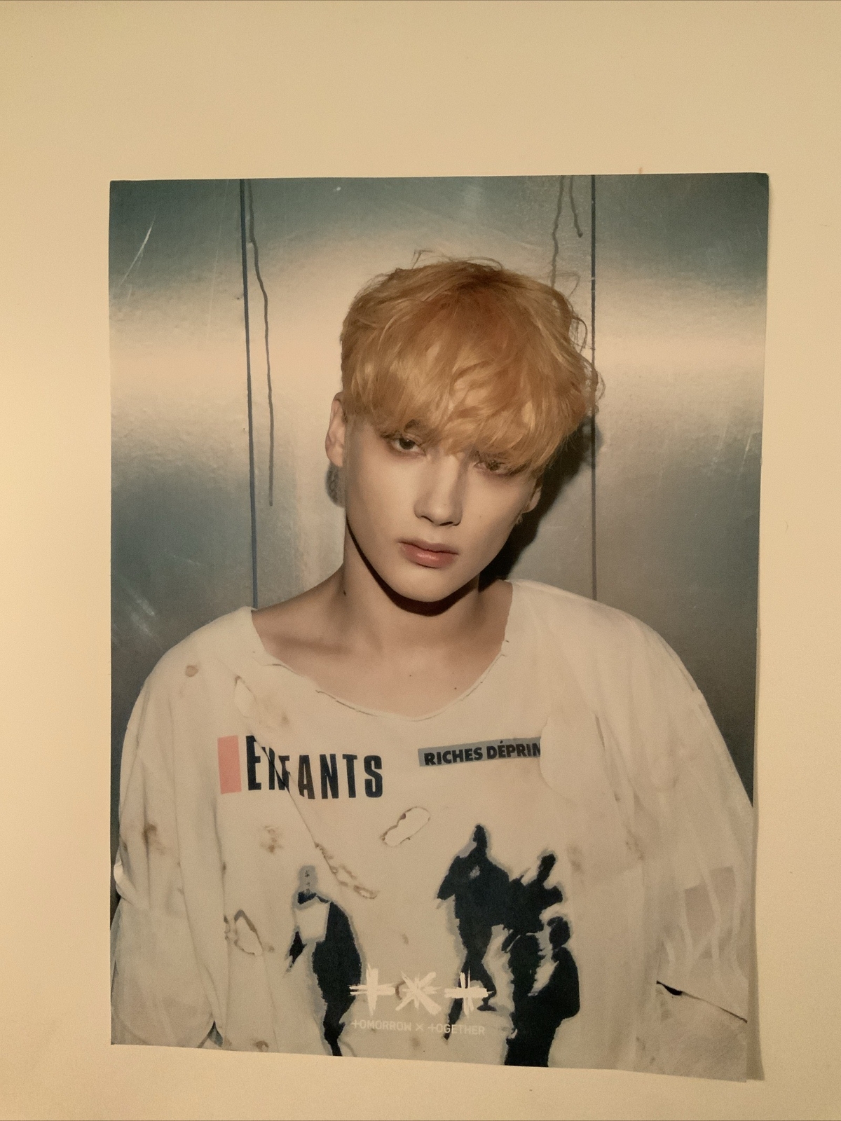 TXT Tomorrow X Together Huening Kai Freefall Official Mini Poster (Pre ...